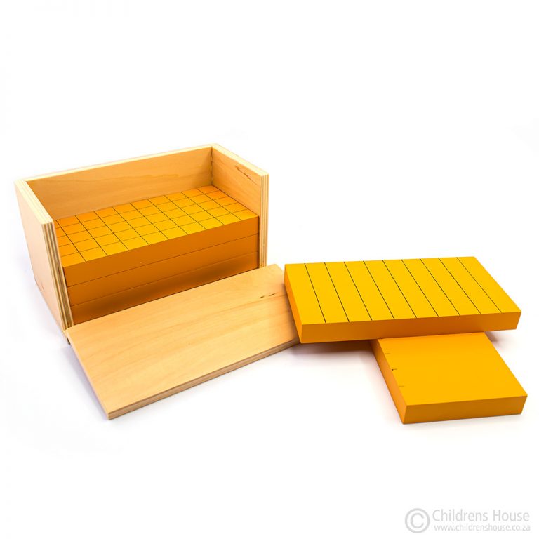 Five Yellow Prisms - Childrens House