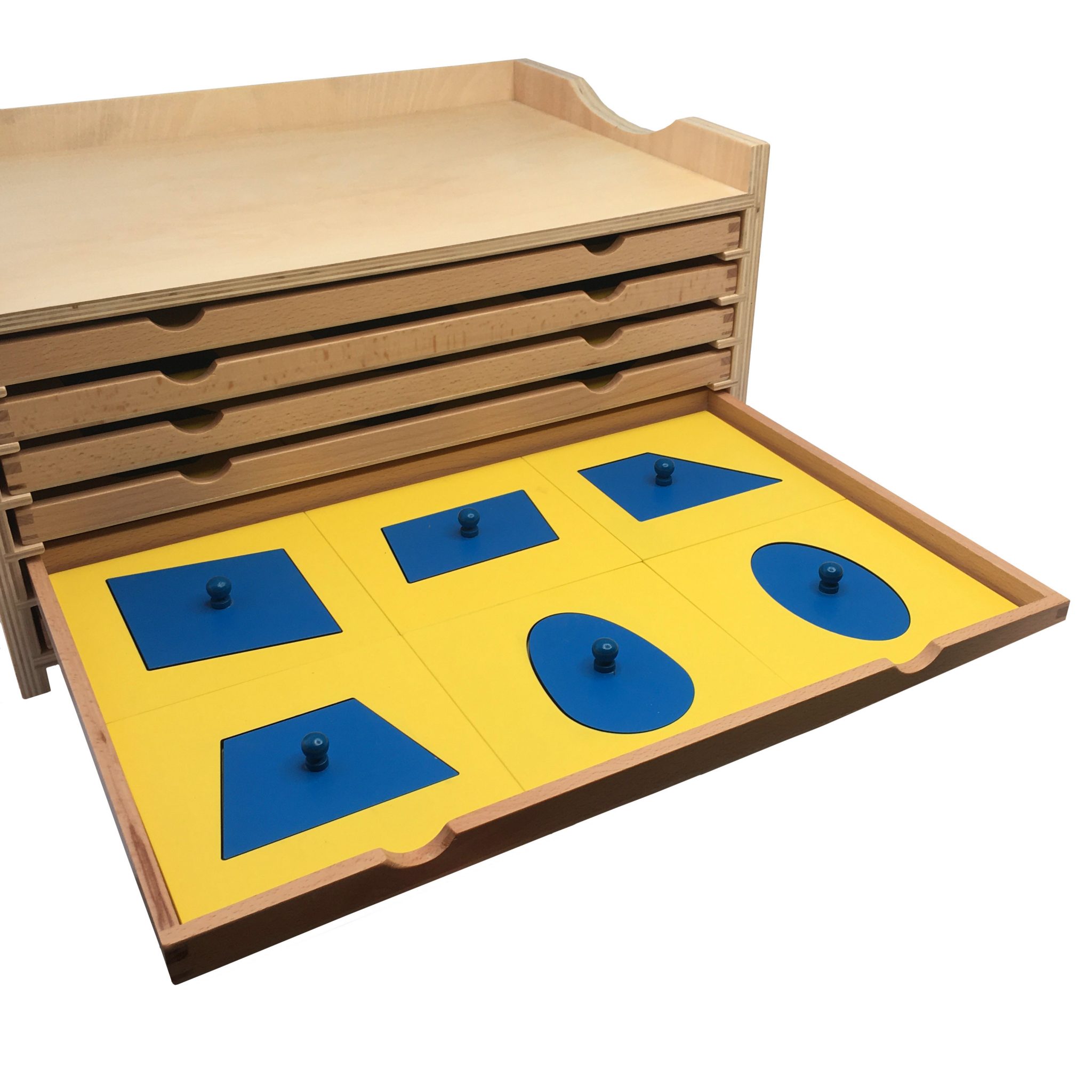The Geometric Cabinet - Childrens House Montessori Materials 35 ...