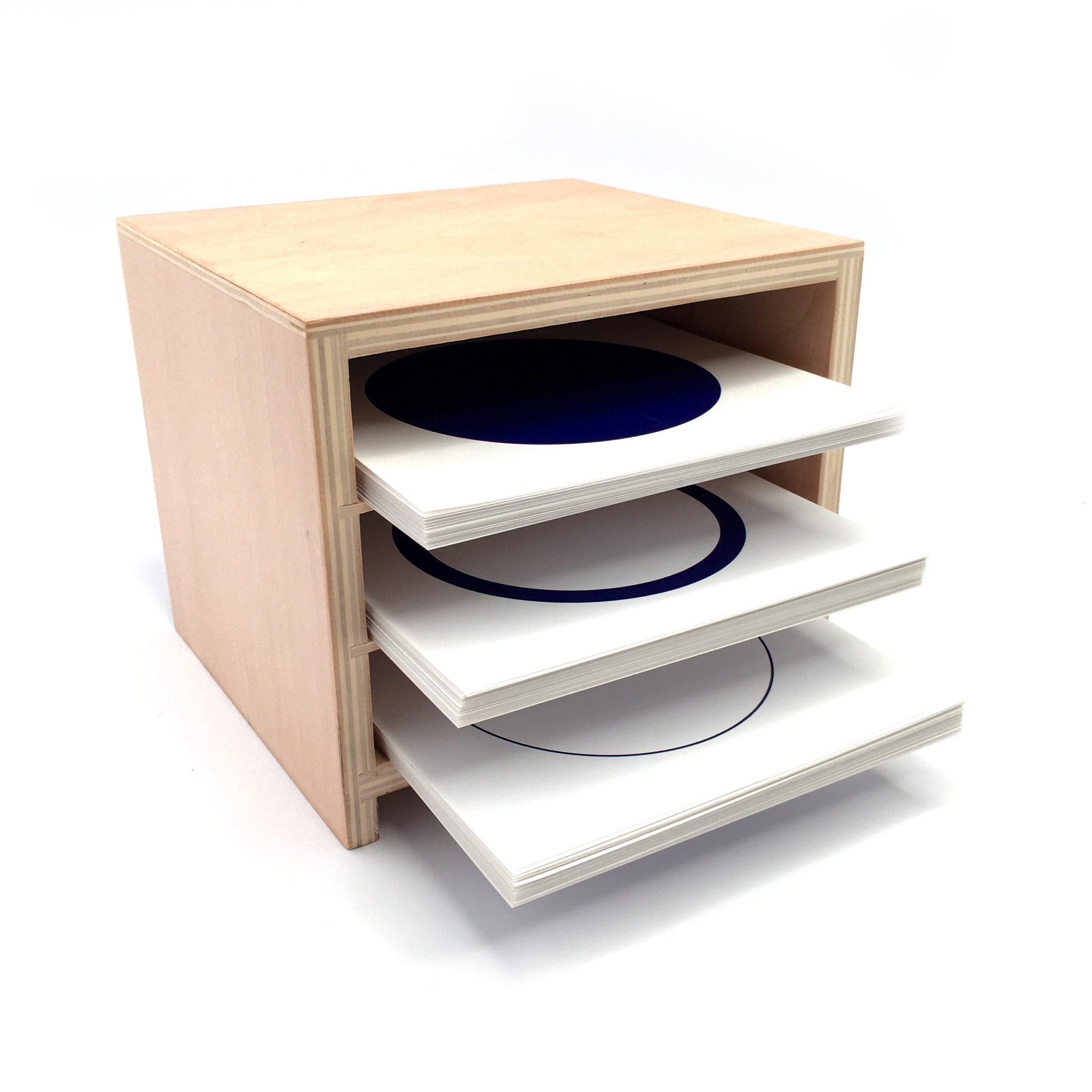 The Geometric Form Card Cabinet - Childrens House store form cards