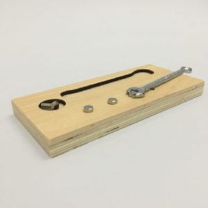 Spanner and Bolt Set - Childrens House Montessori Materials a fun wood ...