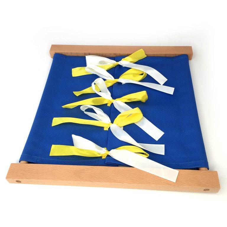 Lacing Dressing Frame - Childrens House like shoe lacing, but different