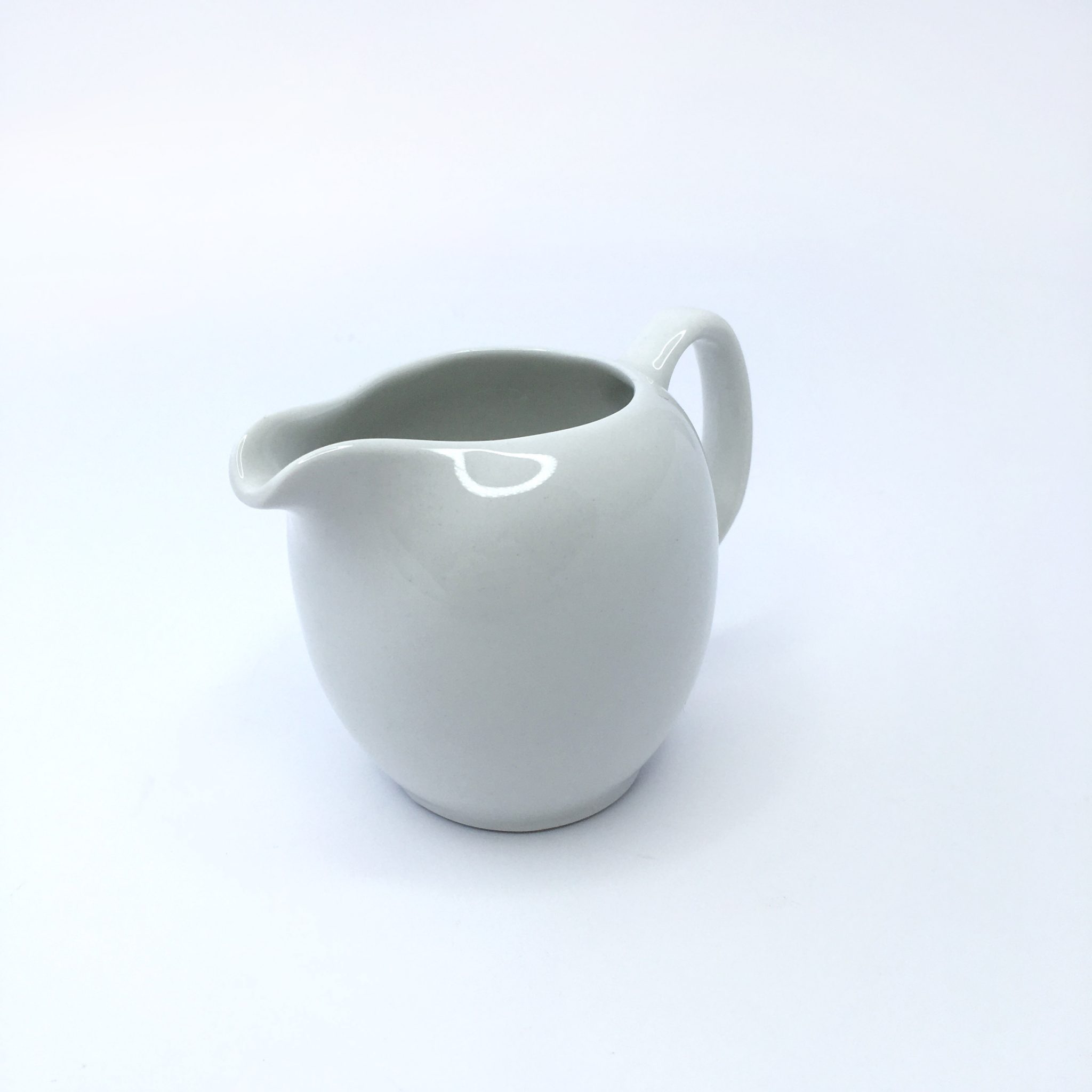 Round Base - Ceramic Jug - White 250ml - Childrens House