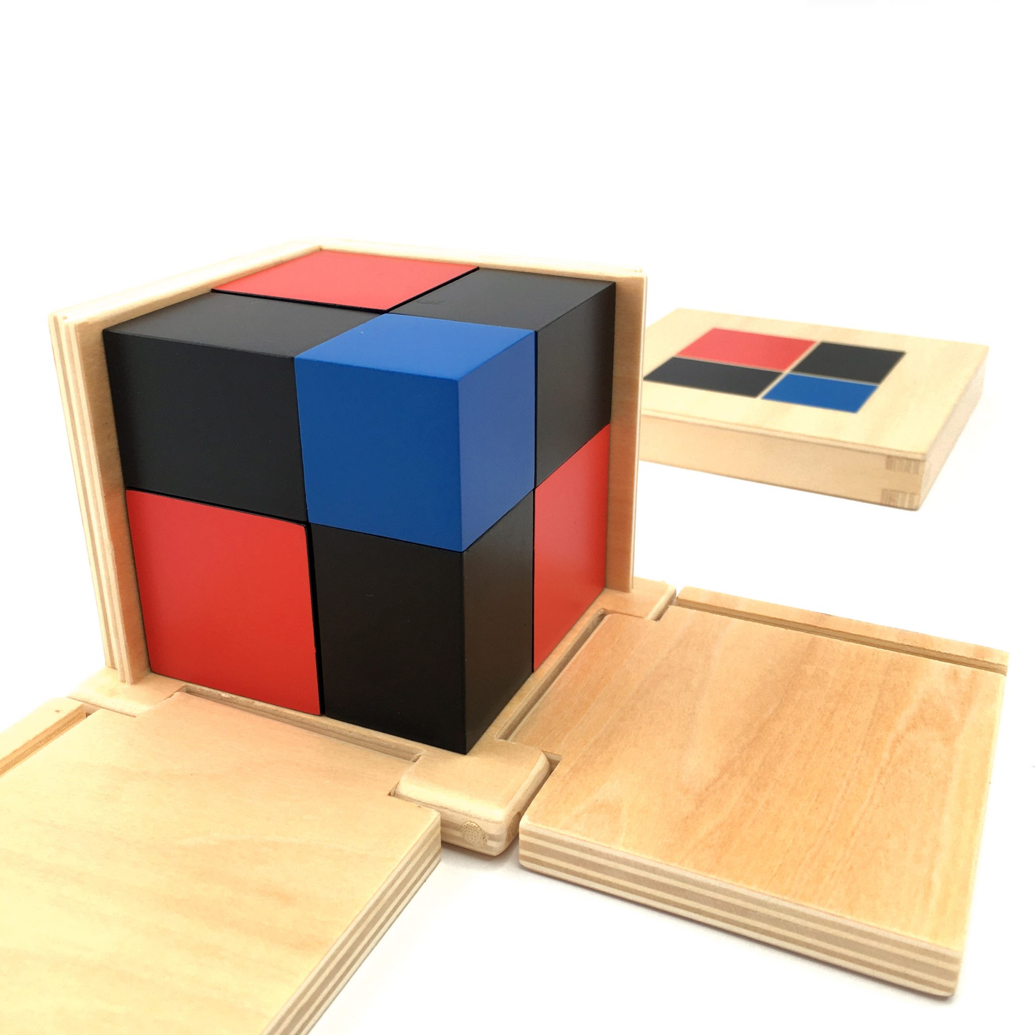 The Binomial Cube - Childrens House patterns and spatial relationships
