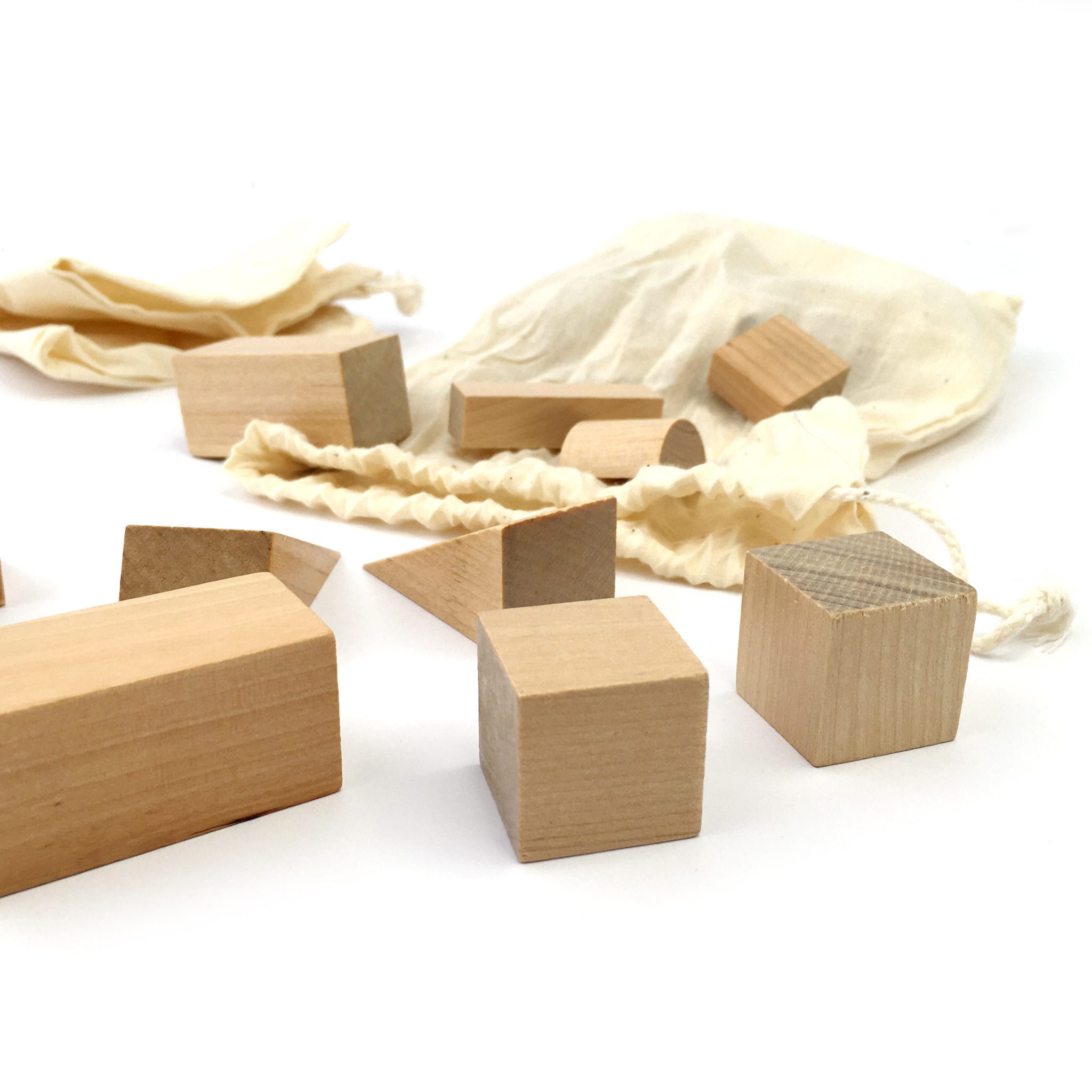 The Stereognostic Mystery Bag - Geometric Shapes - Childrens House