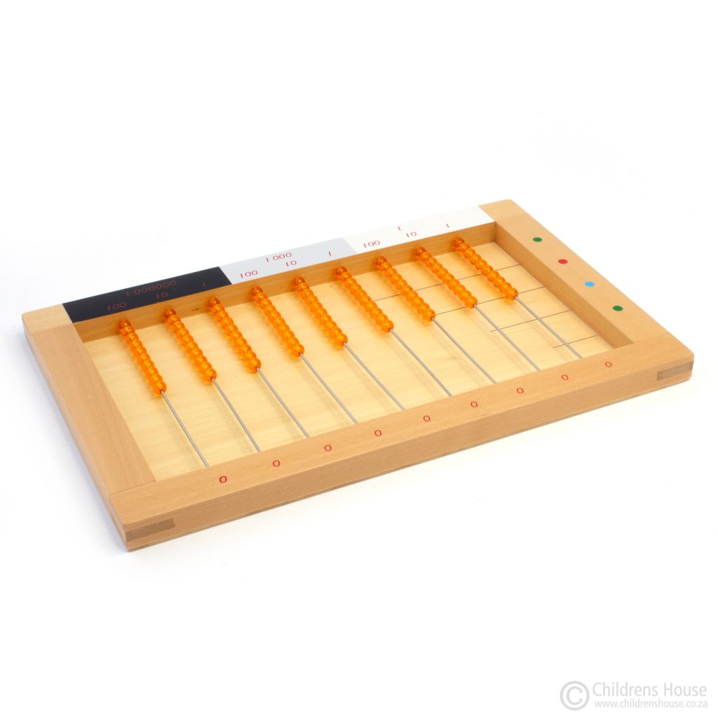 Flat Bead Frame - Childrens House Montessori Materials