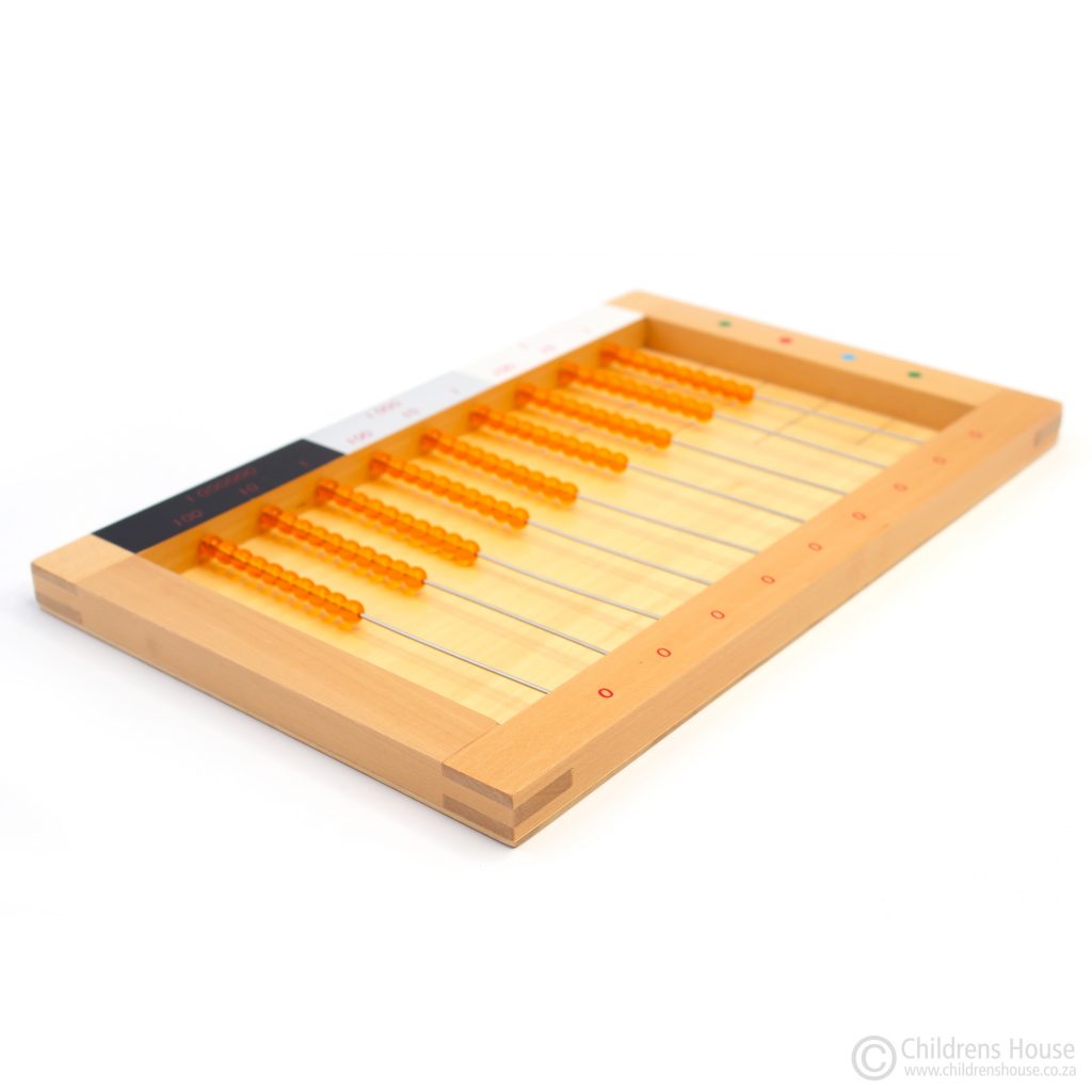 Flat Bead Frame - Childrens House Montessori Materials