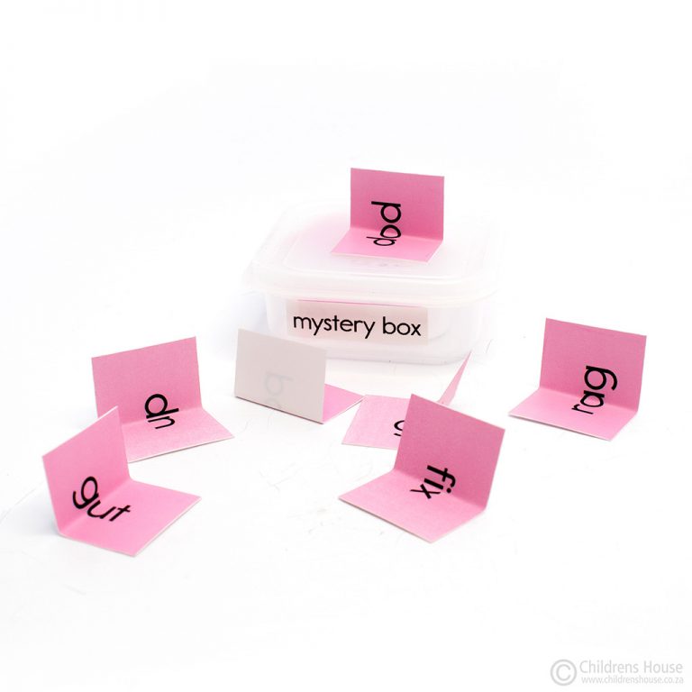 The Montessori Pink Reading Series - Childrens House reading starts here