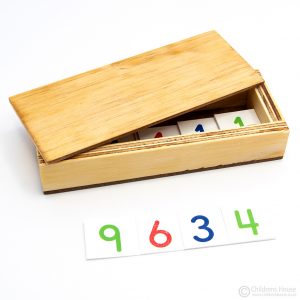Small Number Cards 1 to 9000 - Childrens House - understand decimals