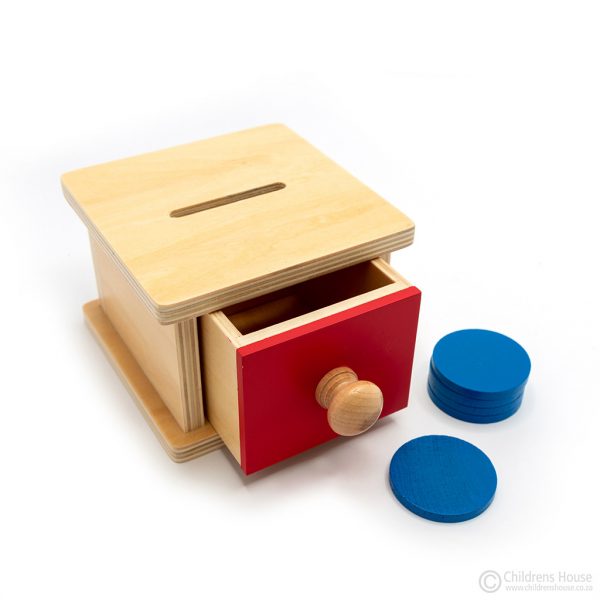 Montessori Infant Coin Box - Childrens House