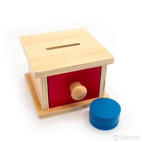Montessori Infant Coin Box - Childrens House