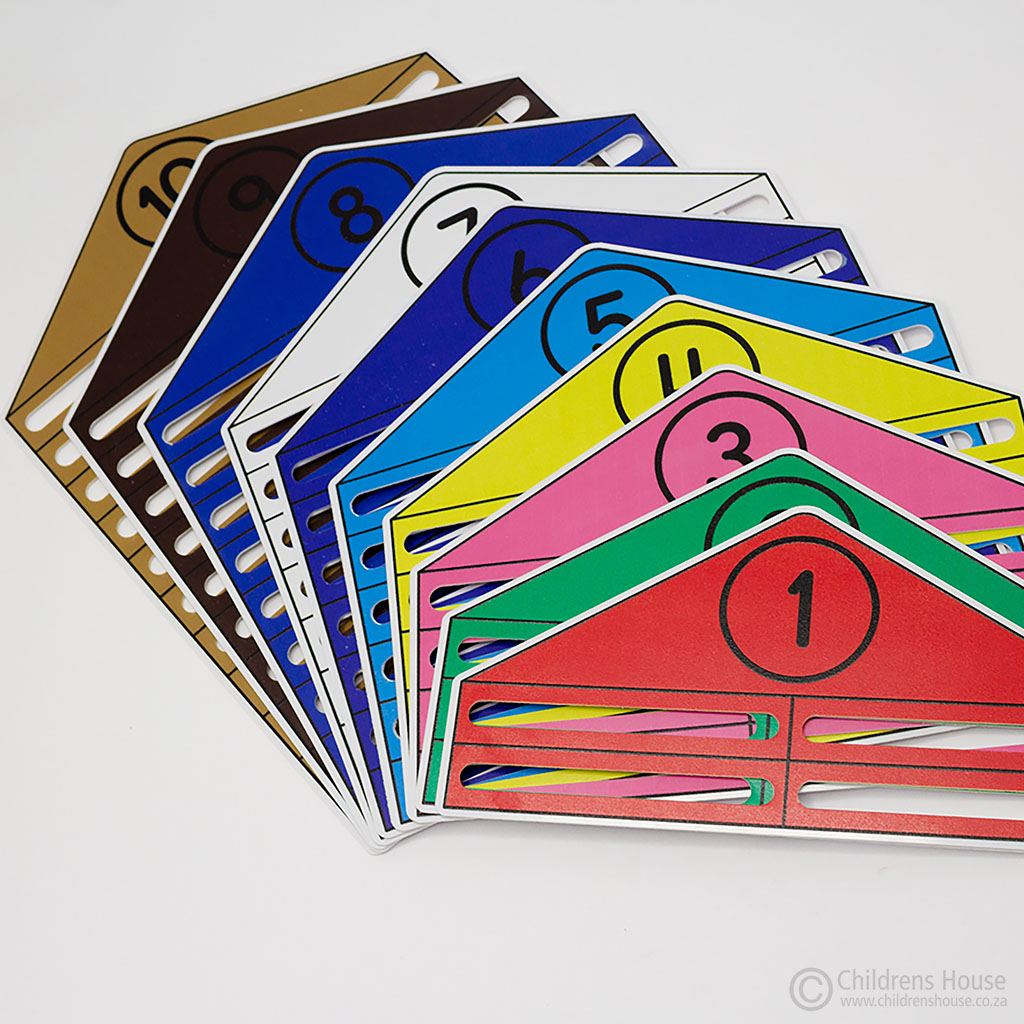 The Bead Houses - Childrens House Montessori Materials