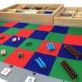 The Checker Board Mat - Childrens House Montessori Materials - learn ...